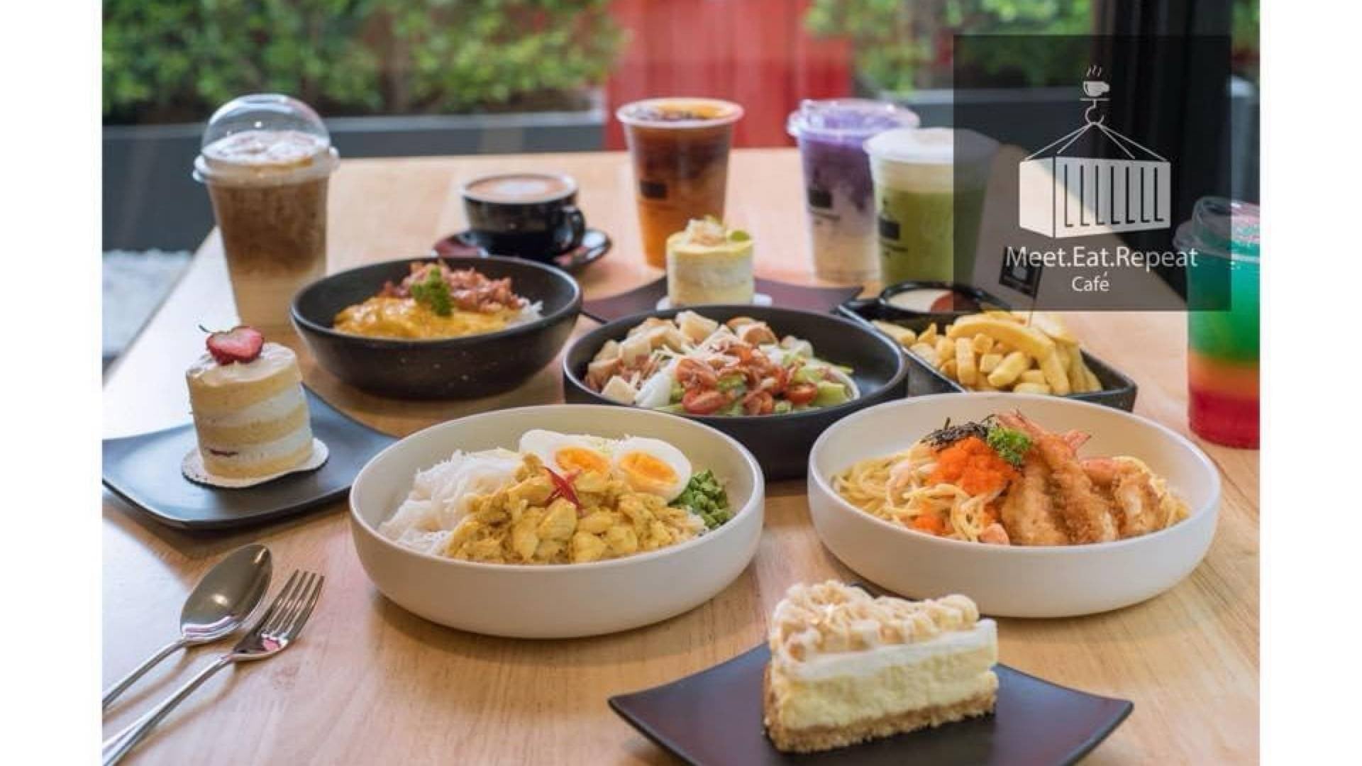 ร้าน Meet.Eat.Repeat Café (ถนน พระราม2) | รีวิวร้านอาหาร