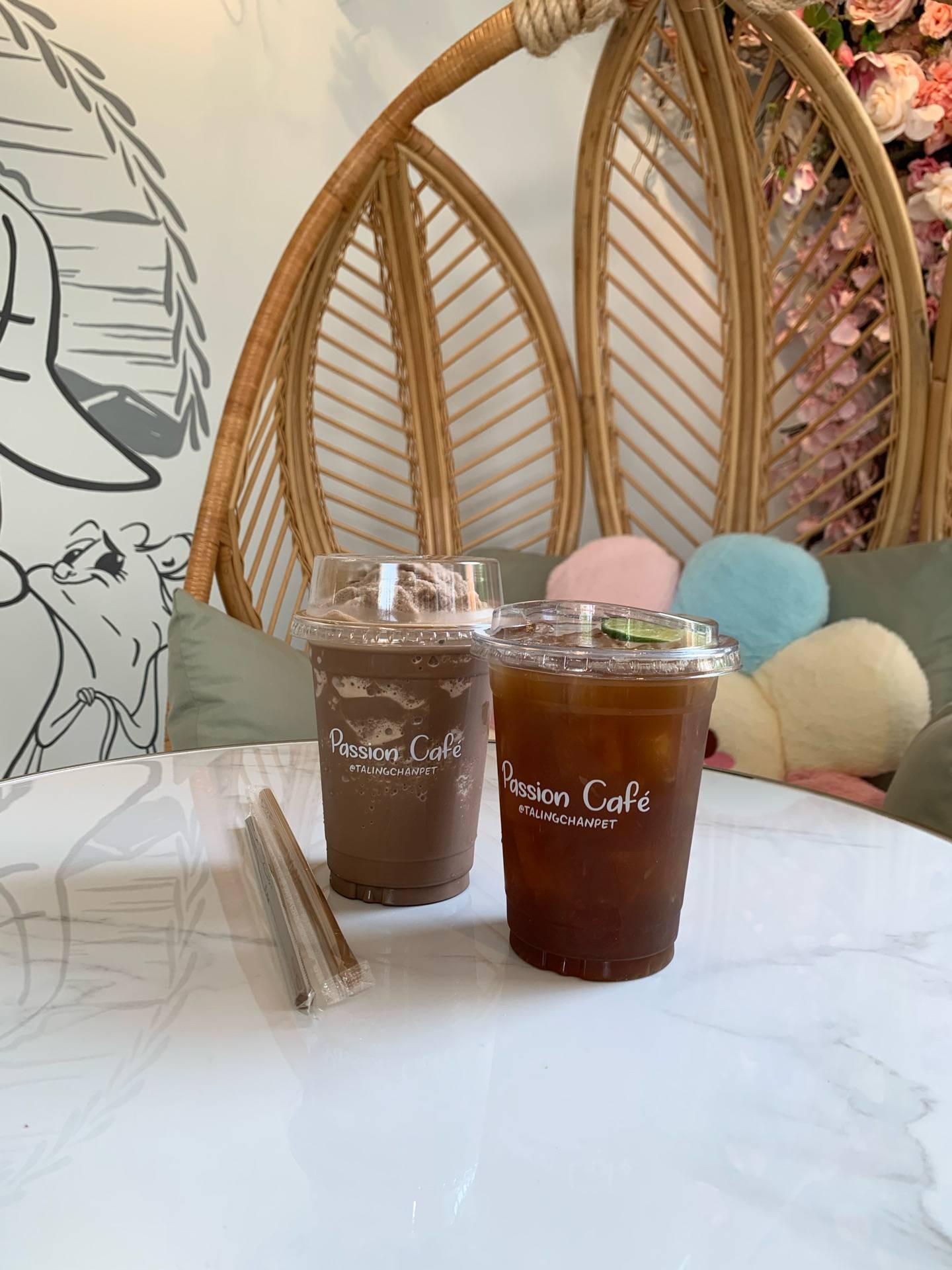 รีวิว Passion Cafe โรงพยาบาลสัตว์ตลิ่งชัน - nice and cozy pet-friendly ...