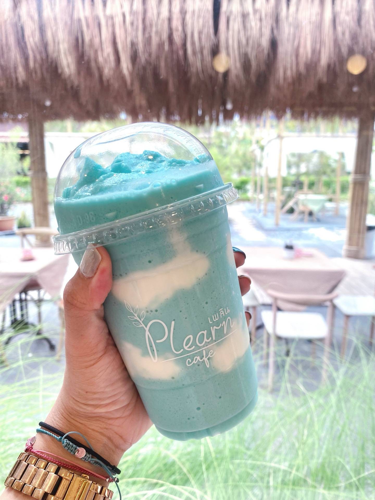 Sky yogurt ร้าน Plearn Cafe Bangpu - เพลิน คาเฟ่ บางปู บางปู