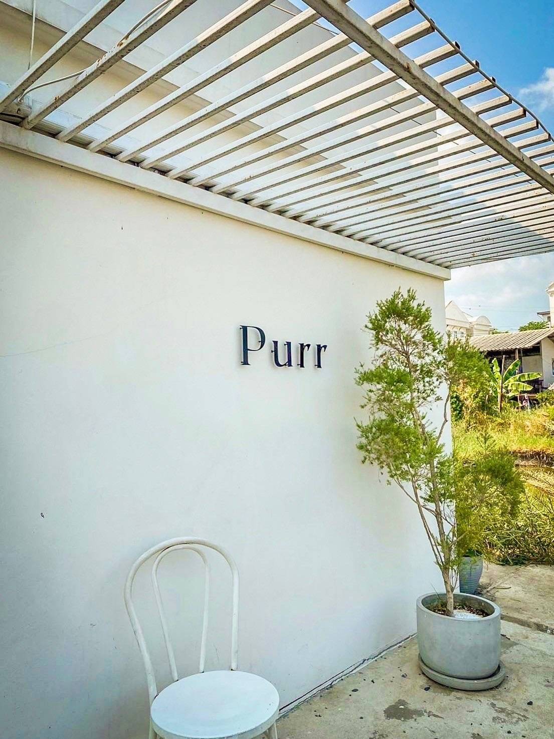 รีวิว Purr cafe coffee ซอยศรีอุดม