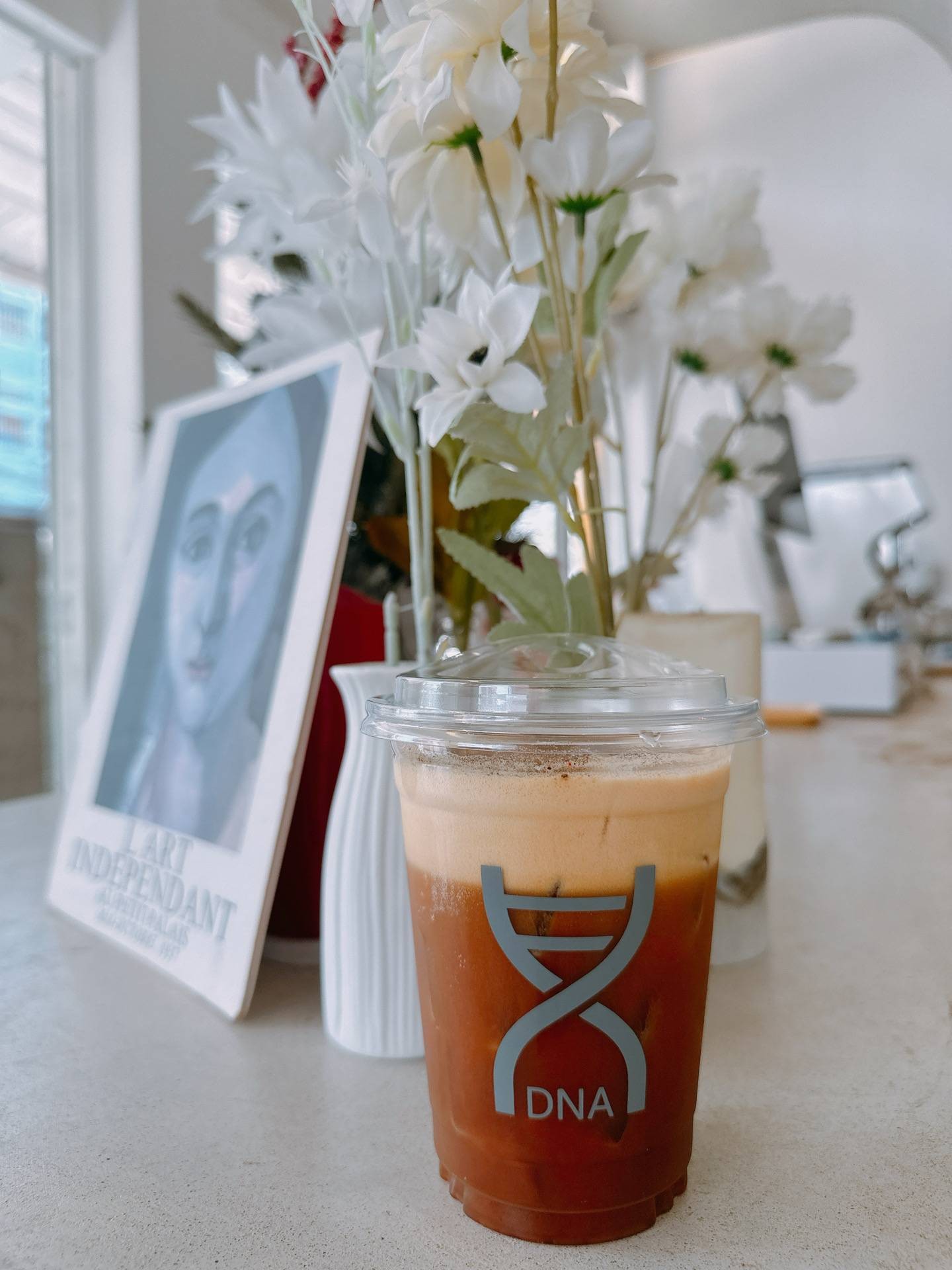รีวิว DNA.drink Rayong - เมนูแนะนำของทางร้าน กาแฟบ๊วยโซดา อร่อยนะ ☺️ ...