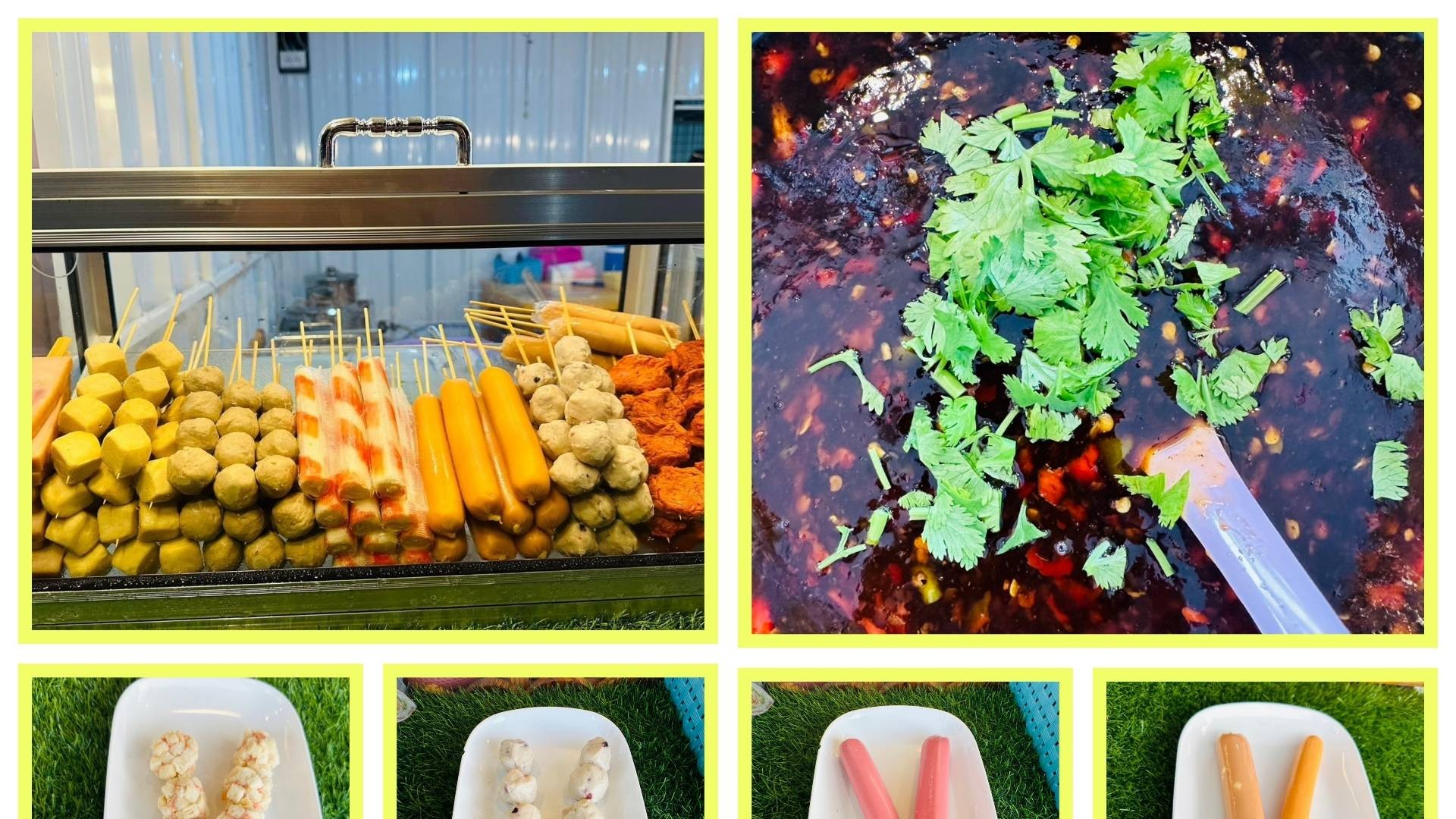 🌶️🍡ลูกชิ้นทอดจ้า(น้ำจิ้มแซ่บผสมซีฟู้ด)🌶️🫑 by เจ๊จอย ปากทางวัดลาดปลาดุก ...