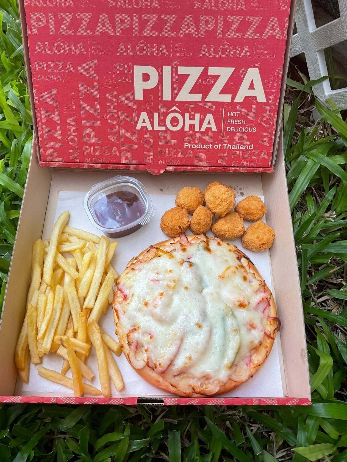 Pizza Aloha สาขา 2 @ เมืองใหม่มาร์เก็ต เมืองใหม่มาร์เก็ต - สั่งอาหารเดล ...
