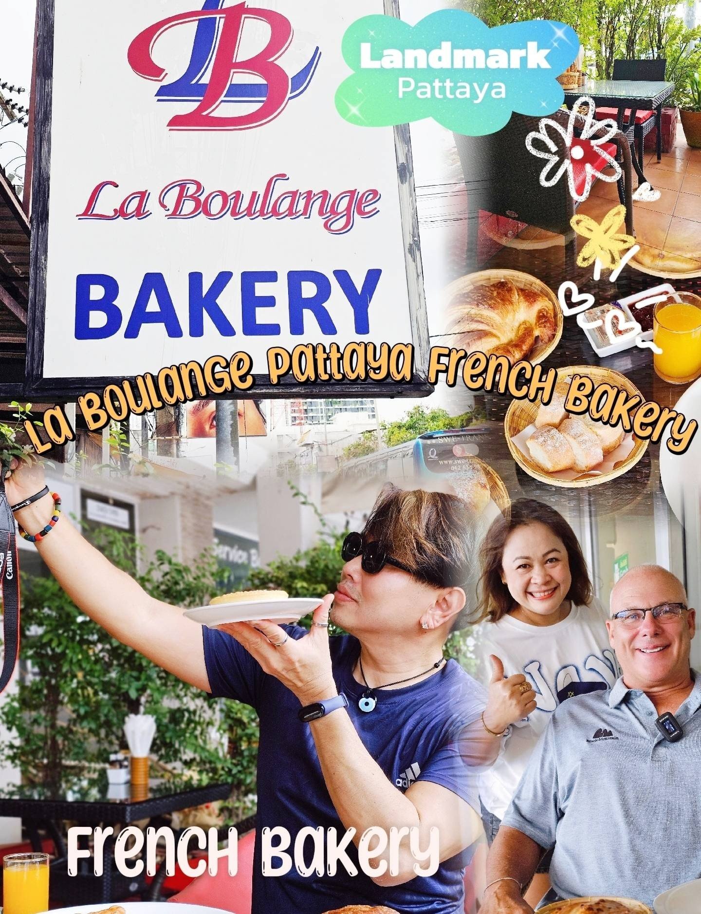 รีวิว La Boulange Pattaya French Bakery - Landmark ขนมอยฝรั่งเศส ี่มี ...