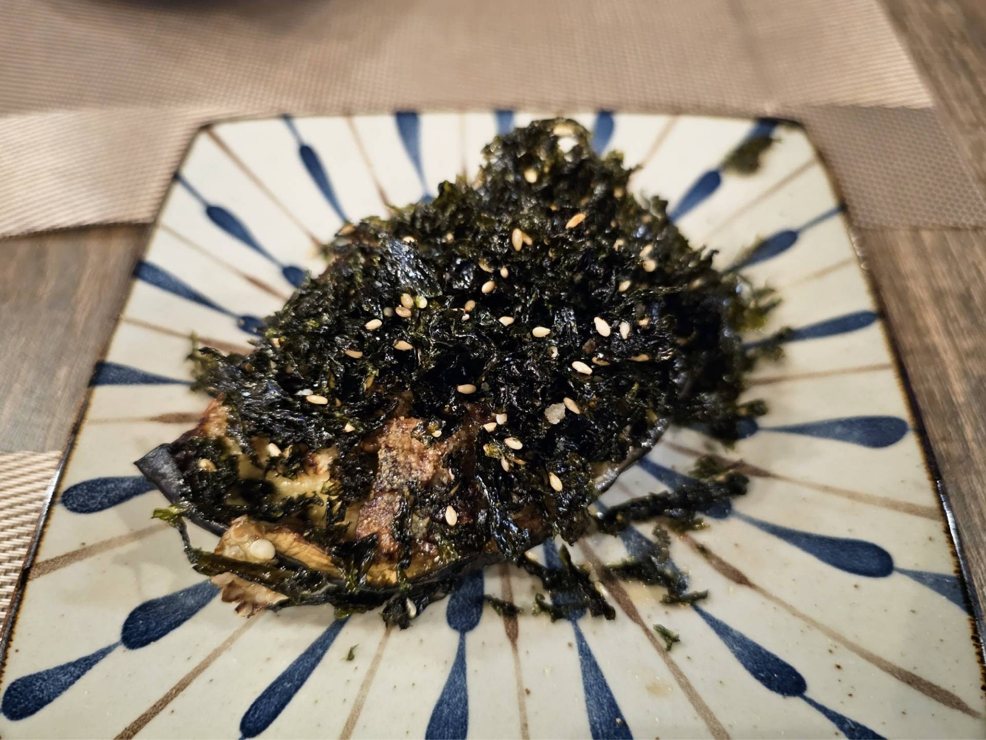 Aubergine ร้าน RED Nikkei & Steak Bar