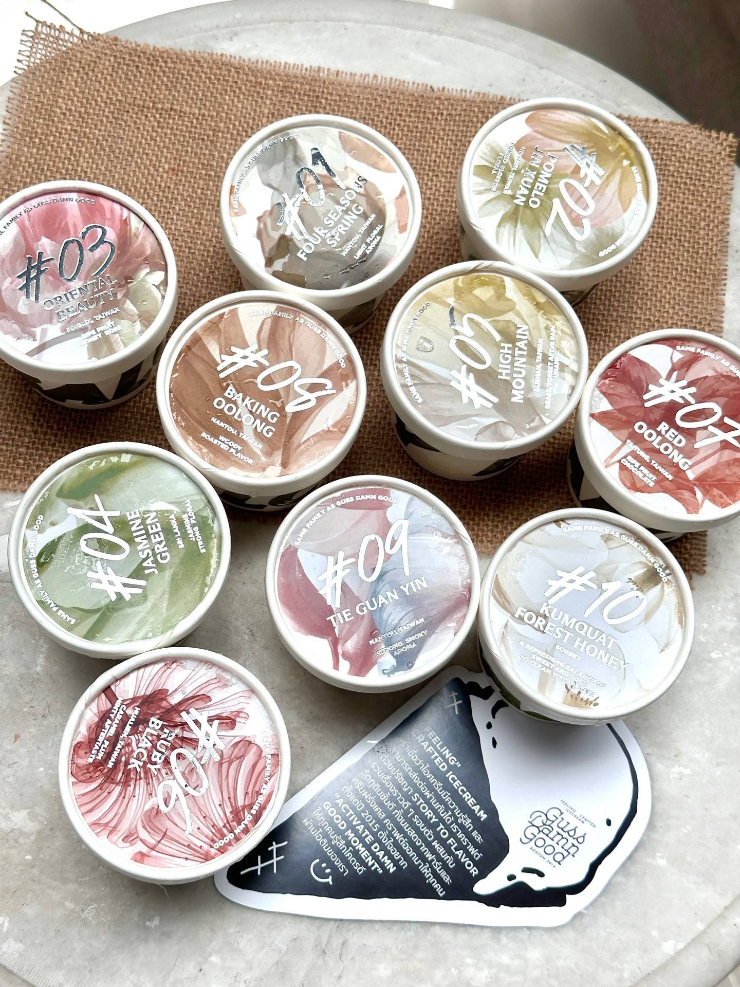 รีวิว Balcony Cream Tea - ไอติมน้องใหม่สายชา จาก Guss Damn Good อร่อย ...