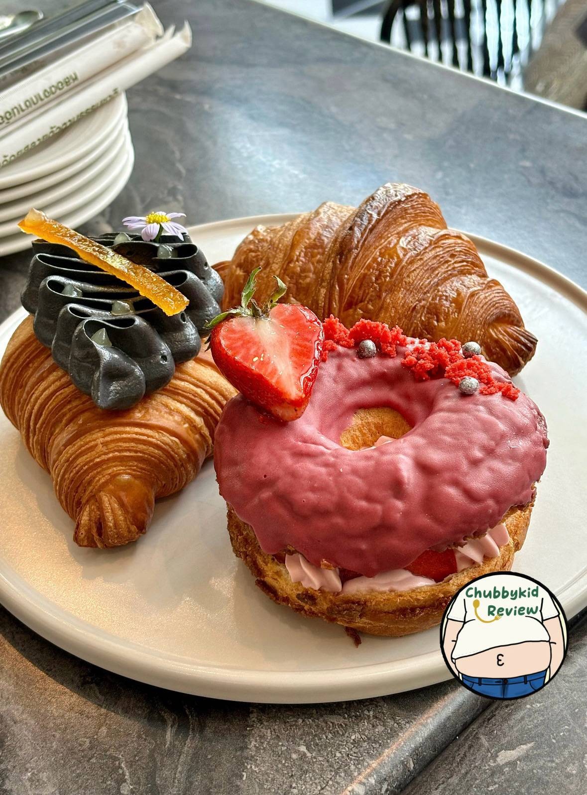 รีวิว Gansdal - ครัวซองอร่อย มีนั่งทั้งแอร์ และoutdoor