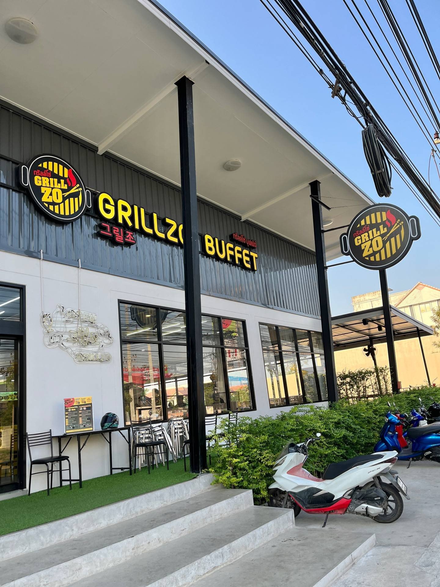 รีวิว Grillzo Ekkachai - กุ้งแม่น้ำผ่าหลังไม่อั้น ท็อปด้วยชีสกินจุกสะใจไม่ต้องย่างเอง @Grillzo ...