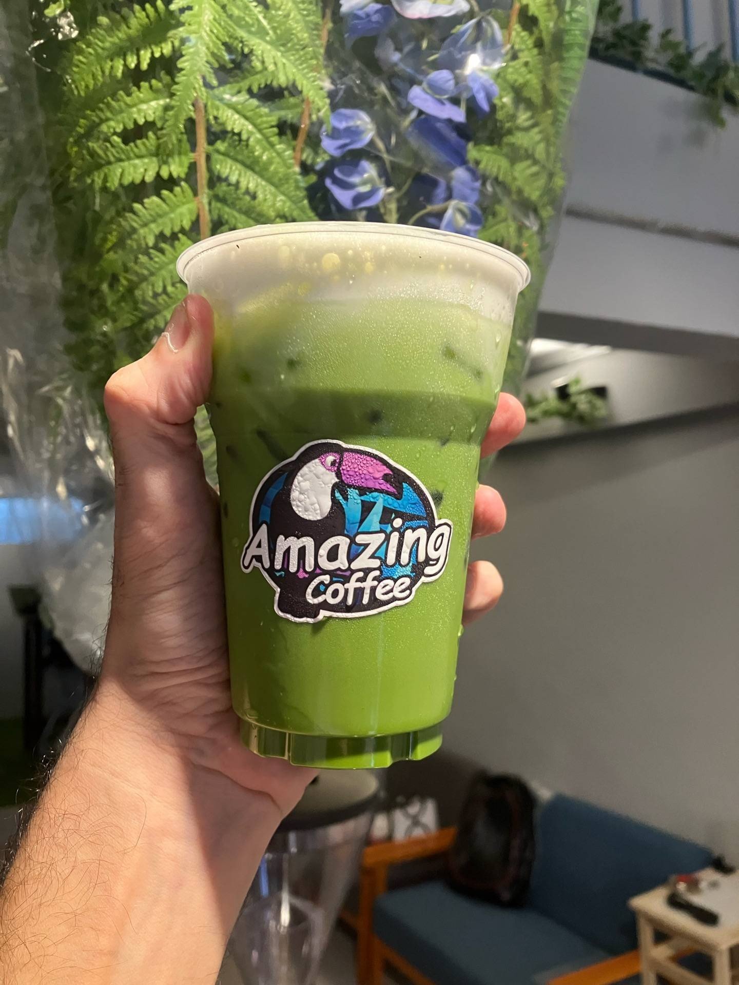 รีวิว Amazing Coffee - The green tea was aroi. ;-)