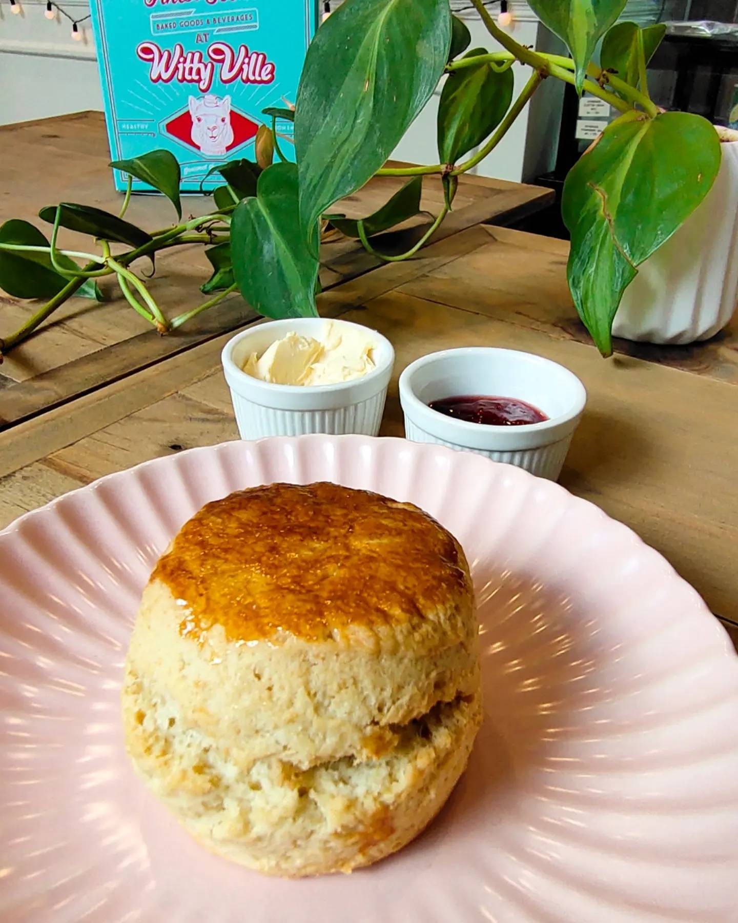 รีวิว Witty Ville Club - Scone ดี Clotted Cream อร่อย