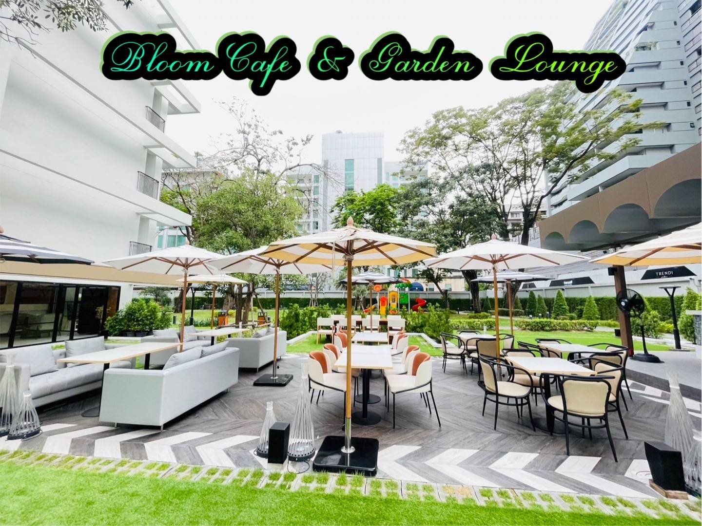 รีวิว Bloom Cafe' & Garden Lounge 0002 - ร้านอาหารใจกลางสวนสวย