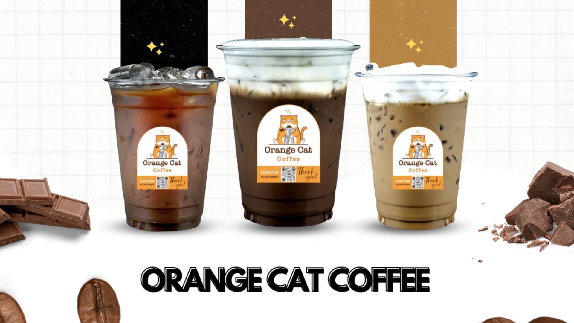 Orange Cat Coffee (กาแฟสดของคนรักแมว) MRTศูนย์วัฒนธรรม ประตูทางออก2 ...