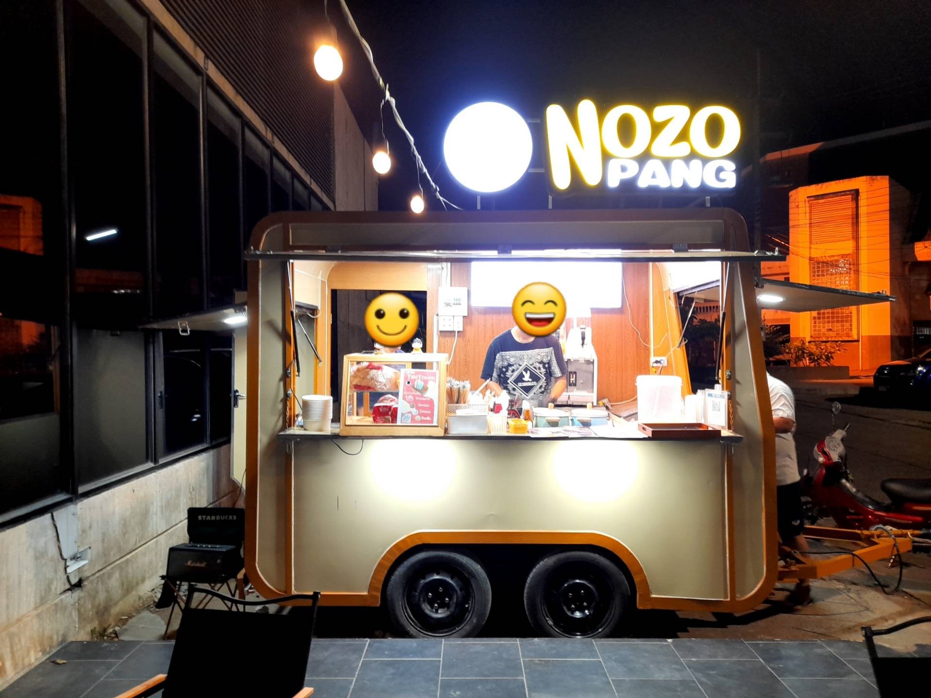 รีวิว Nozo Pang - ร้านนั่งชิล ๆ ยามเย็น ใกล้สกายวอล์ค นั่งทานขนม รับลม ...