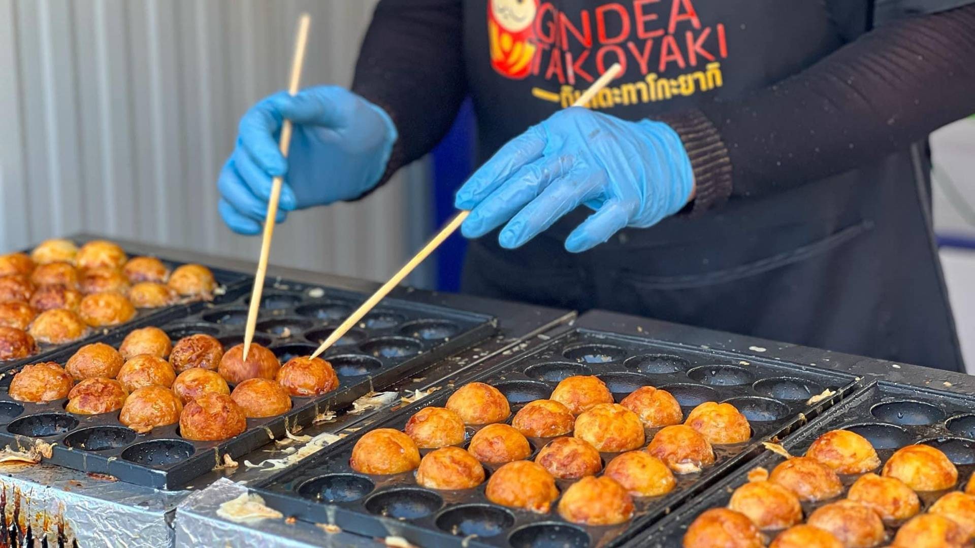 ร้าน กินเดะทาโกะยากิ สาขา ตลาดมีสุข Meesuk market | รีวิวร้านอาหาร