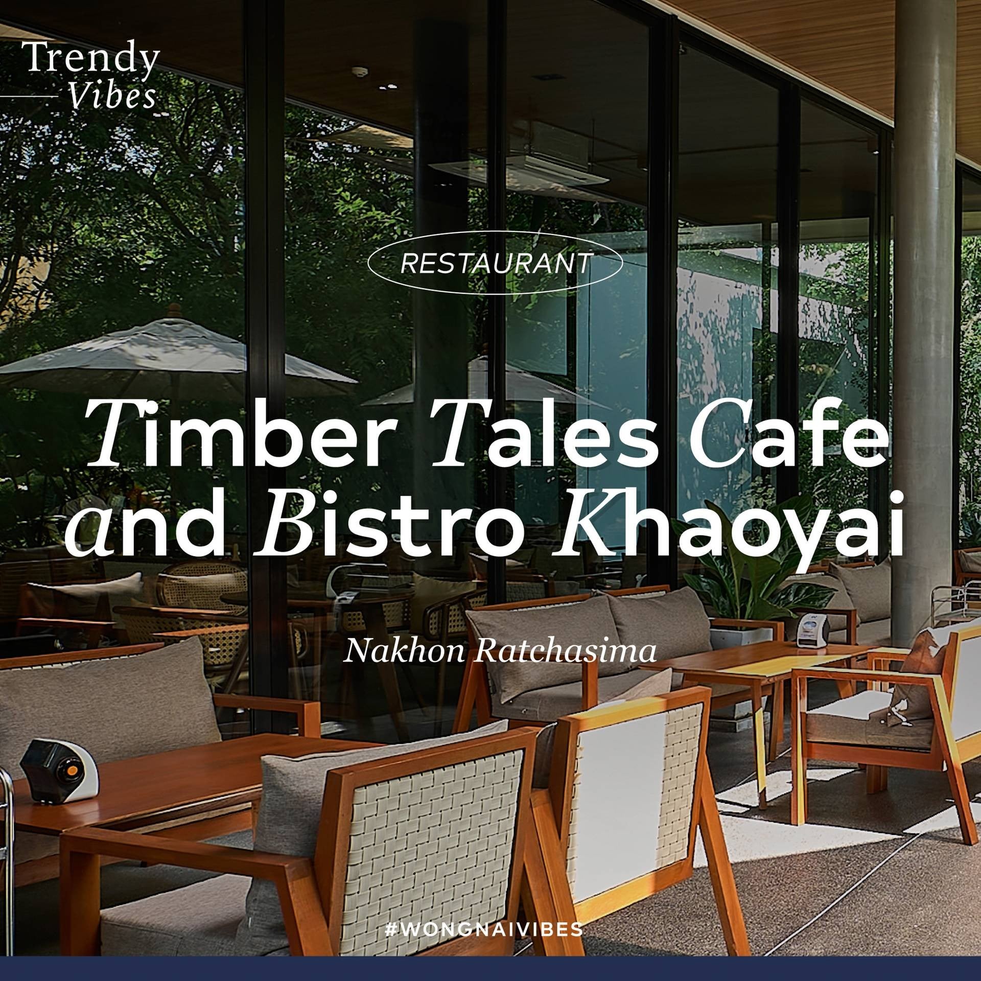 รีวิว Timber Tales Cafe and Bistro Khaoyai - ร้านอาหารใต้และคาเฟ่ในสวน ...