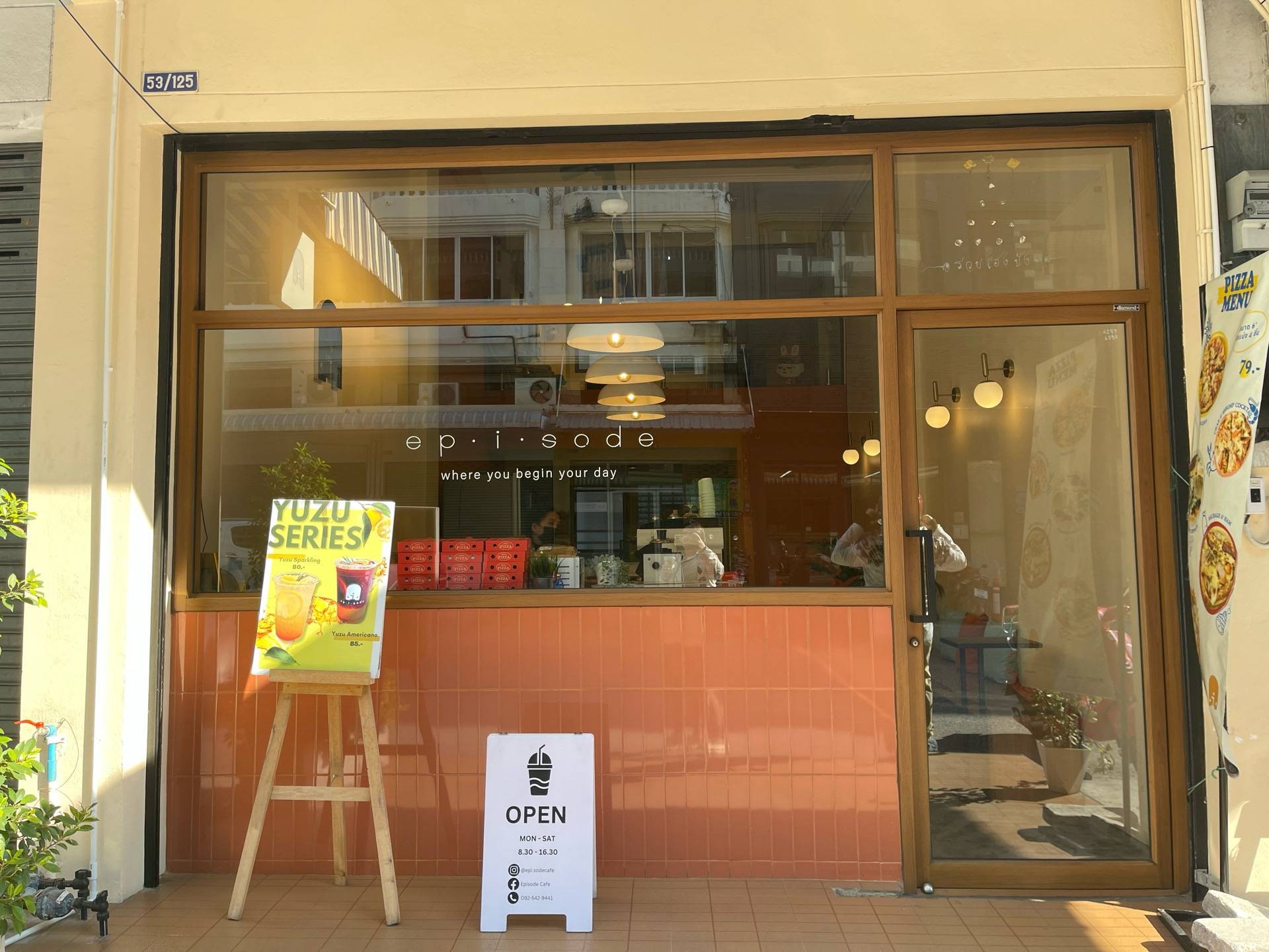 รีวิว เอพิโสต คาเฟ่ แอนด์ พิซซ่า EPISODE CAFE & PIZZA - - คาเฟ่มินิมอล ...