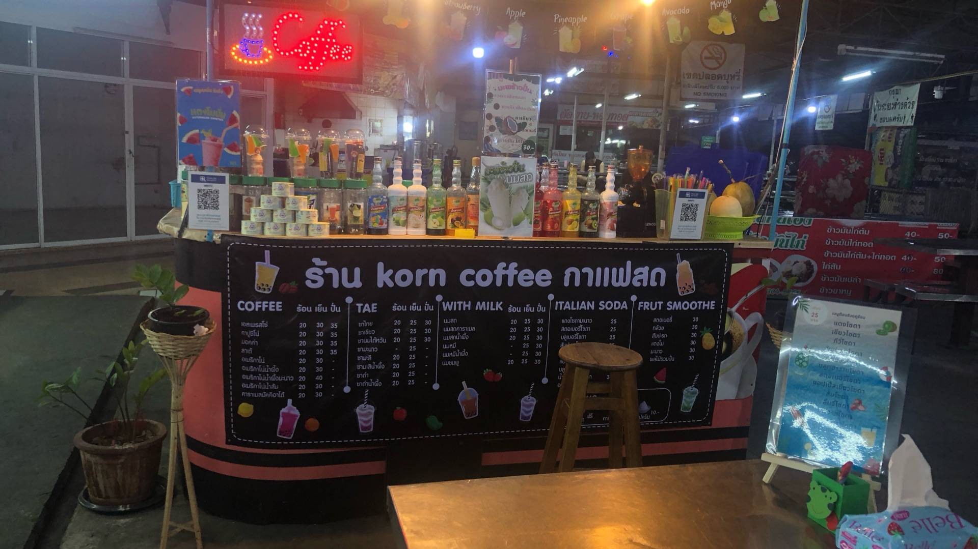 Korn Coffee, Boriboon Market, Chotana Road, Phueak Subdistrict, Mueang ...