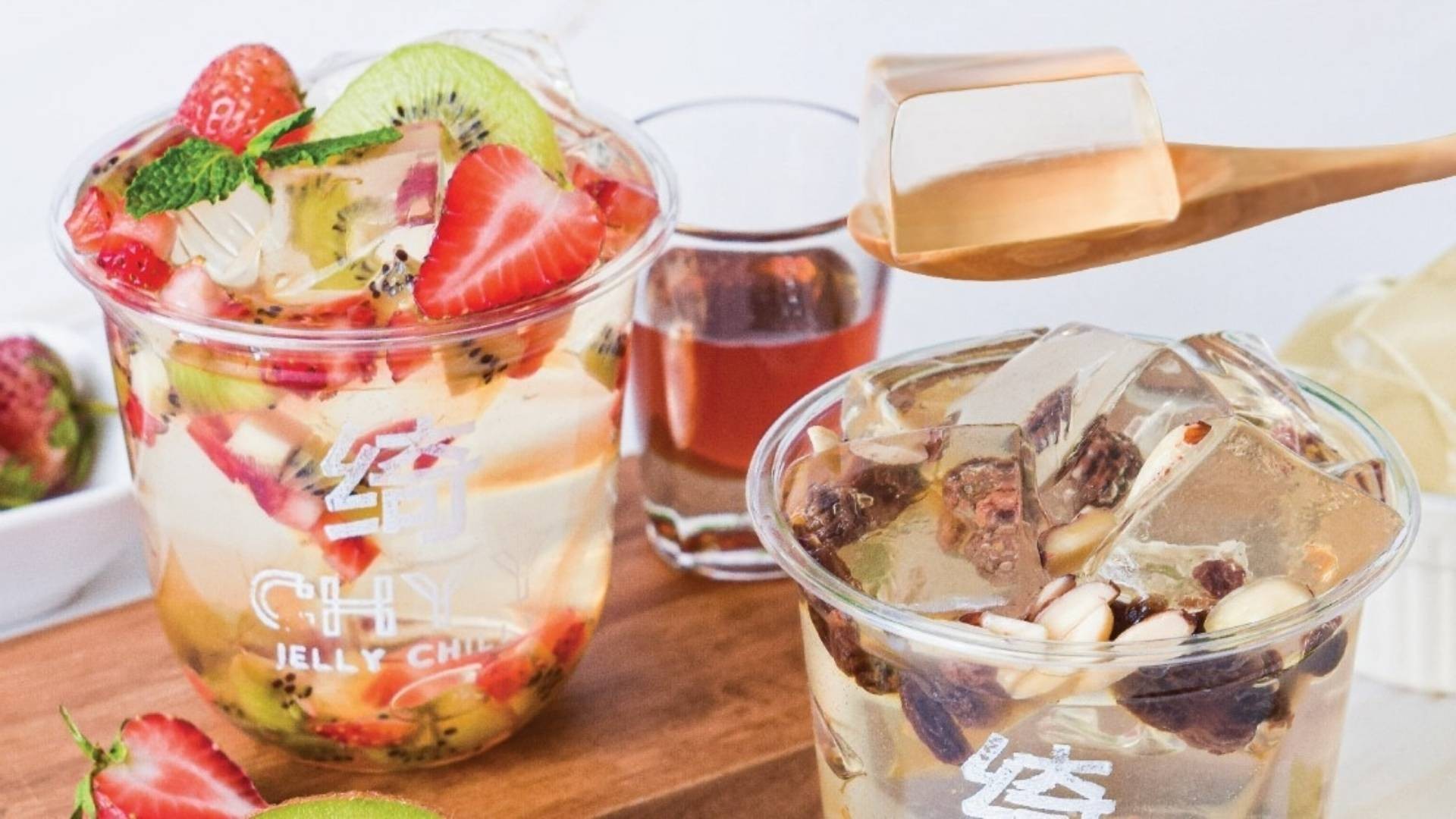 Chyy เยลลี่ไต้หวัน ปังญวน โทสต์ อาหารว่าง ชาไทยสามหอม สาทร-จันทน์ ...