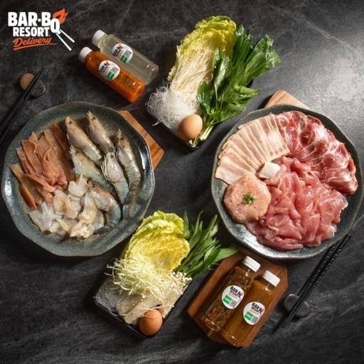[รีวิว] ร้าน BarBQ Resort บาร์บีคิวรีสอร์ท หมูกระทะ ทะเลเผา สาขาวงศ์สว่าง วงศ์สว่าง | เมนูแนะนำ ...
