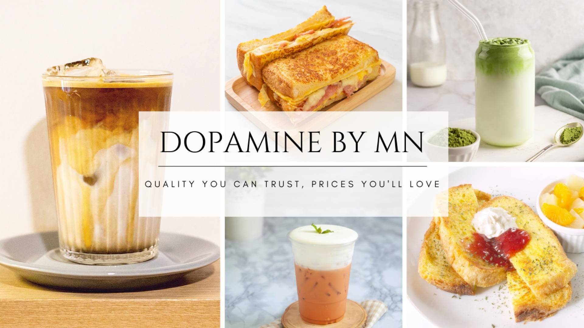 Dopamine: Coffee Tea Beverages Toast Sandwich - สั่งอาหารเดลิเวอรี ...