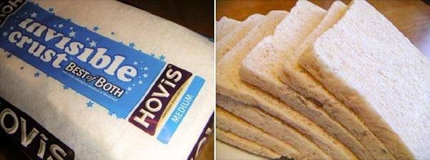 “HOVIS” Invisible Crust Bread • ‘ซันโดะ’ที่ญี่ปุ่นเขาใช้ขนมปังที่ไม่มี ...