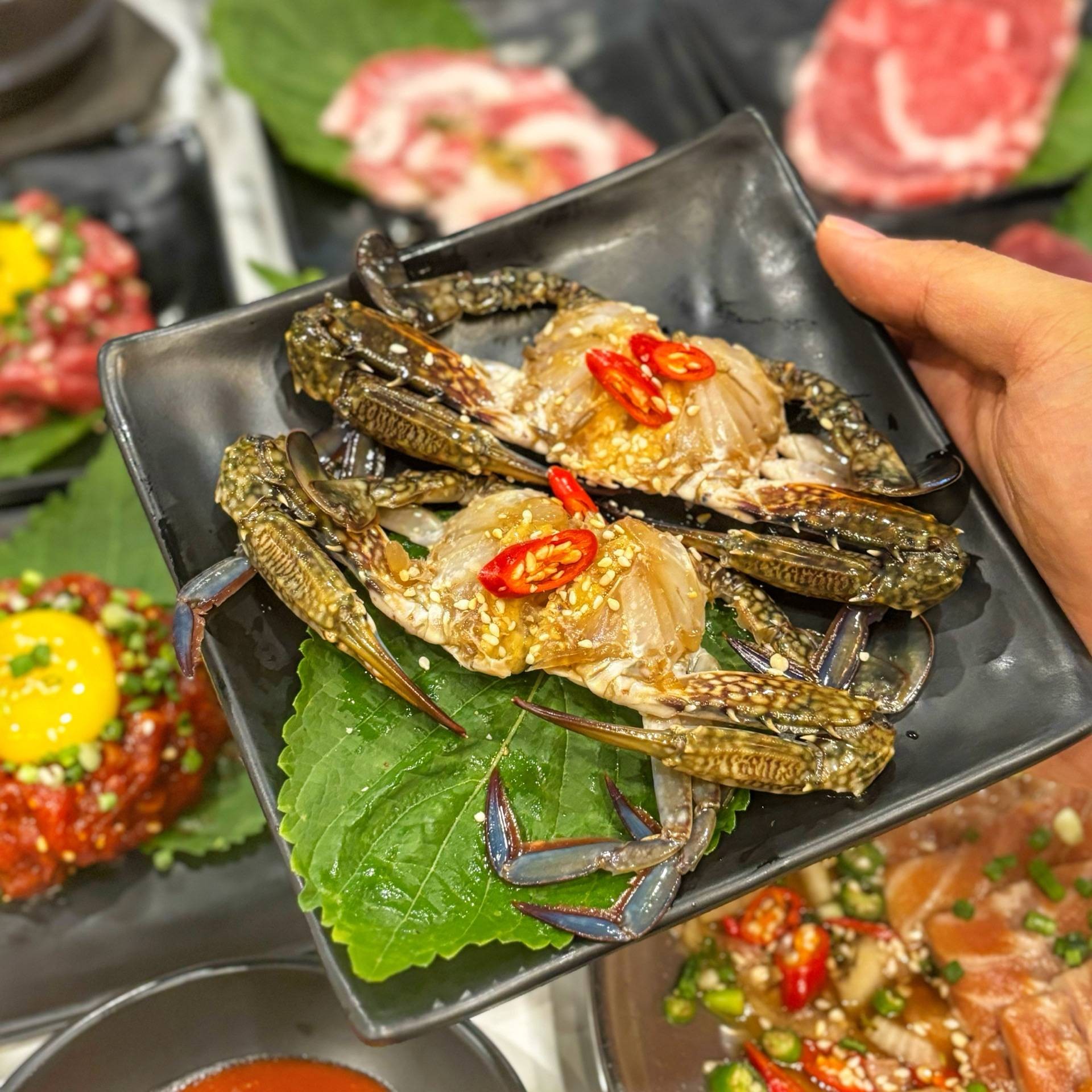 รูป Shell We Meat- All You Can Eat Korean food อาหารเกาหลี ปูดองซีอิ๊ว ...