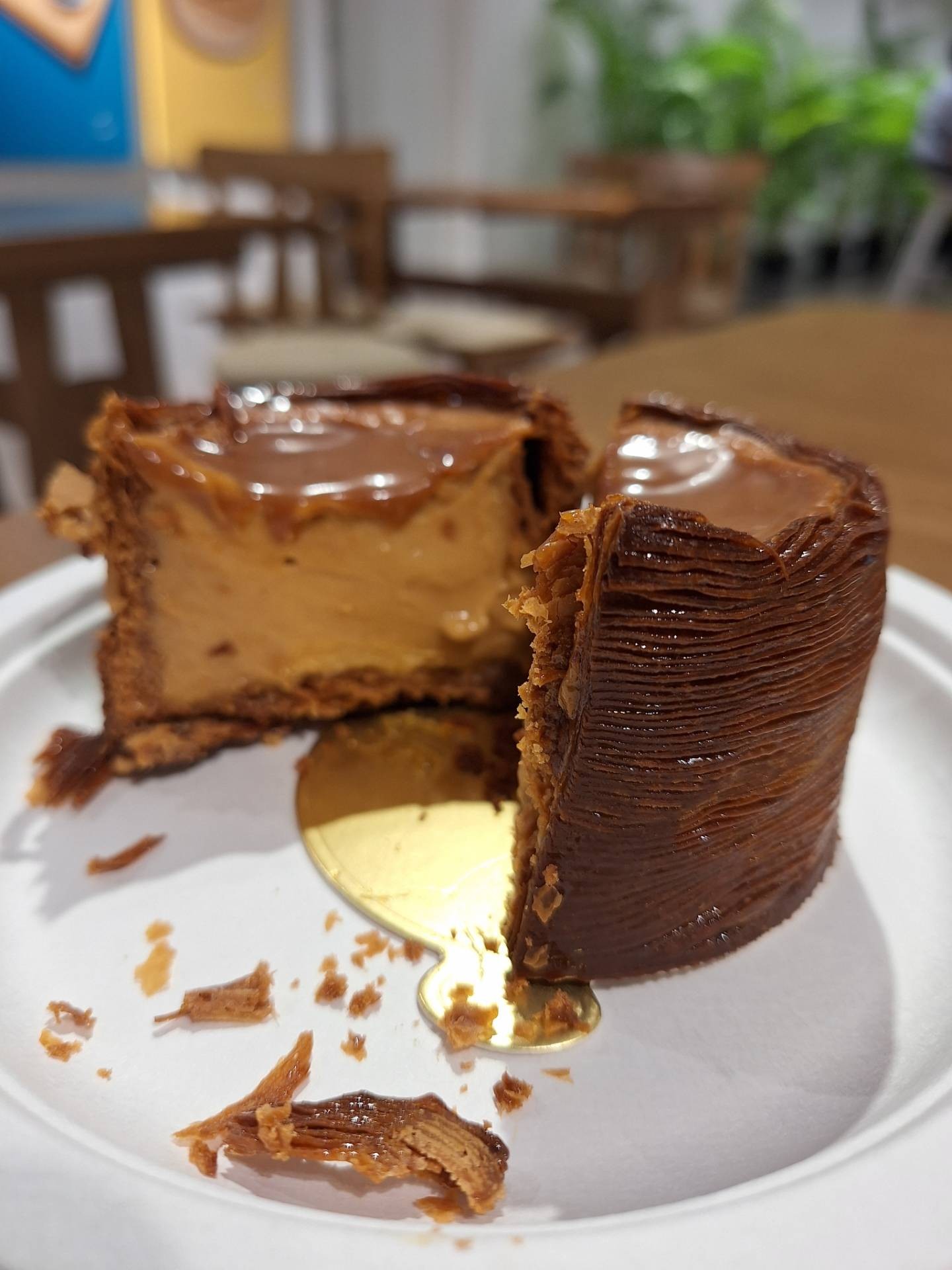 Miso Caramel Flan ร้าน Sauvage by Mr Chou หลักสี่