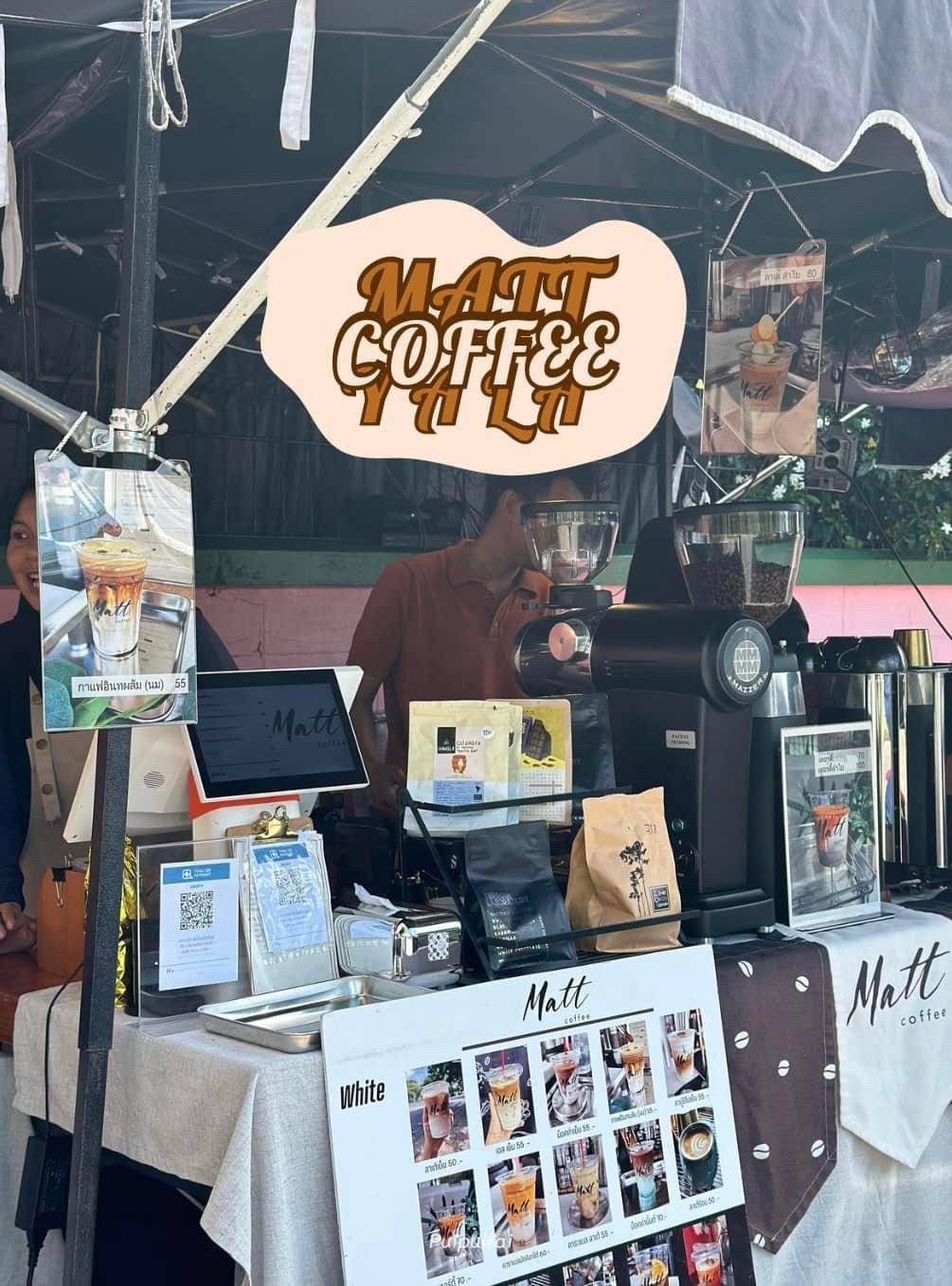 รีวิว Matt coffee Yala - Matt Coffee ร้านกาแฟเล็กๆริมถนน ที่แสนจะพิเศษใส่ใจทุกเมนู🫶🏻