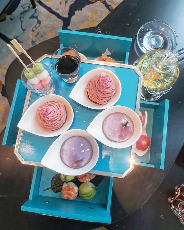 รีวิว Curve 55 @Hotel Nikko Bangkok - ‘Blossom Spring Afternoon Tea Set ...