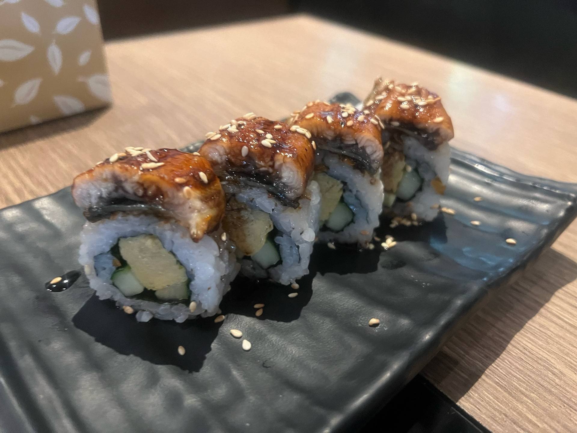 Unagi Roll • Half a Unagi Roll ร้าน The Andaman