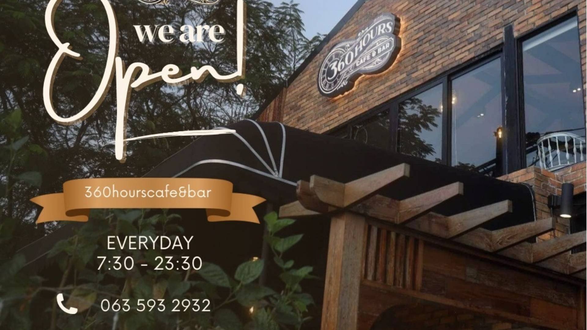 [รีวิว] ร้าน 360 Hours Cafe & Bar - | เมนูแนะนำ รูปภาพ ราคา