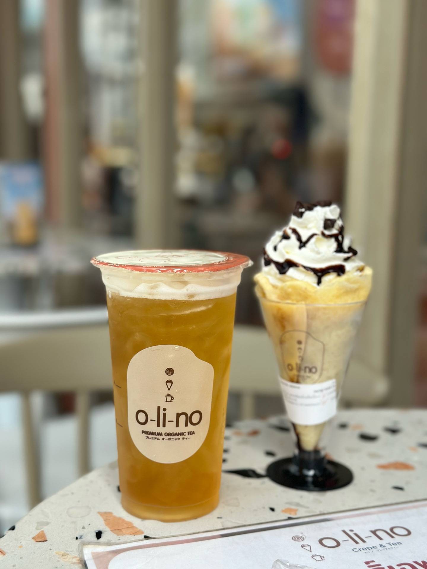 รีวิว Olino Crepe & Tea แพลทตินัม - เมนูเครปเอาใจสายหวาน