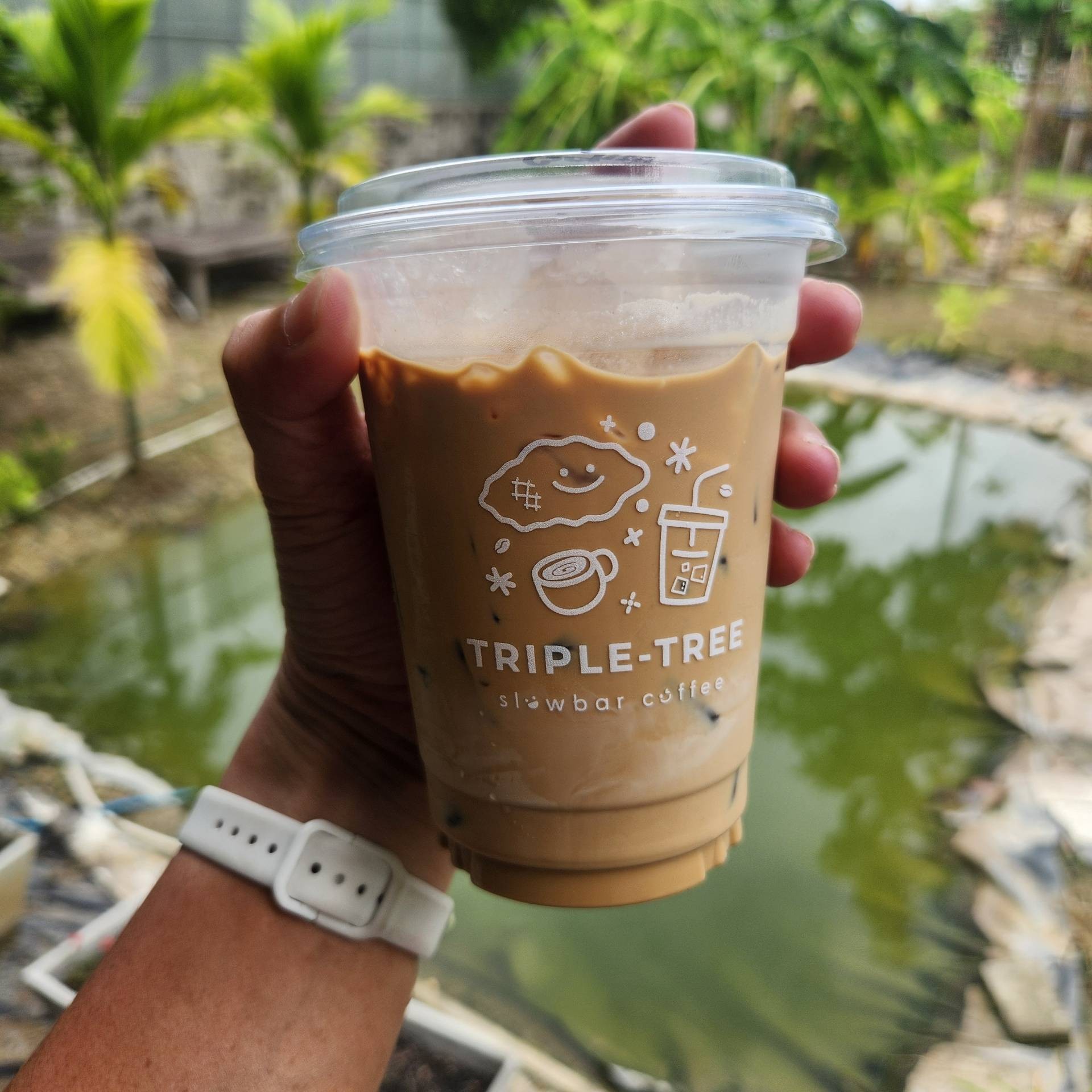 รีวิว Triple-Tree CAFE' / Slow bar Coffee นครปฐม - ☕️ กาแฟหอมเข้มข้น