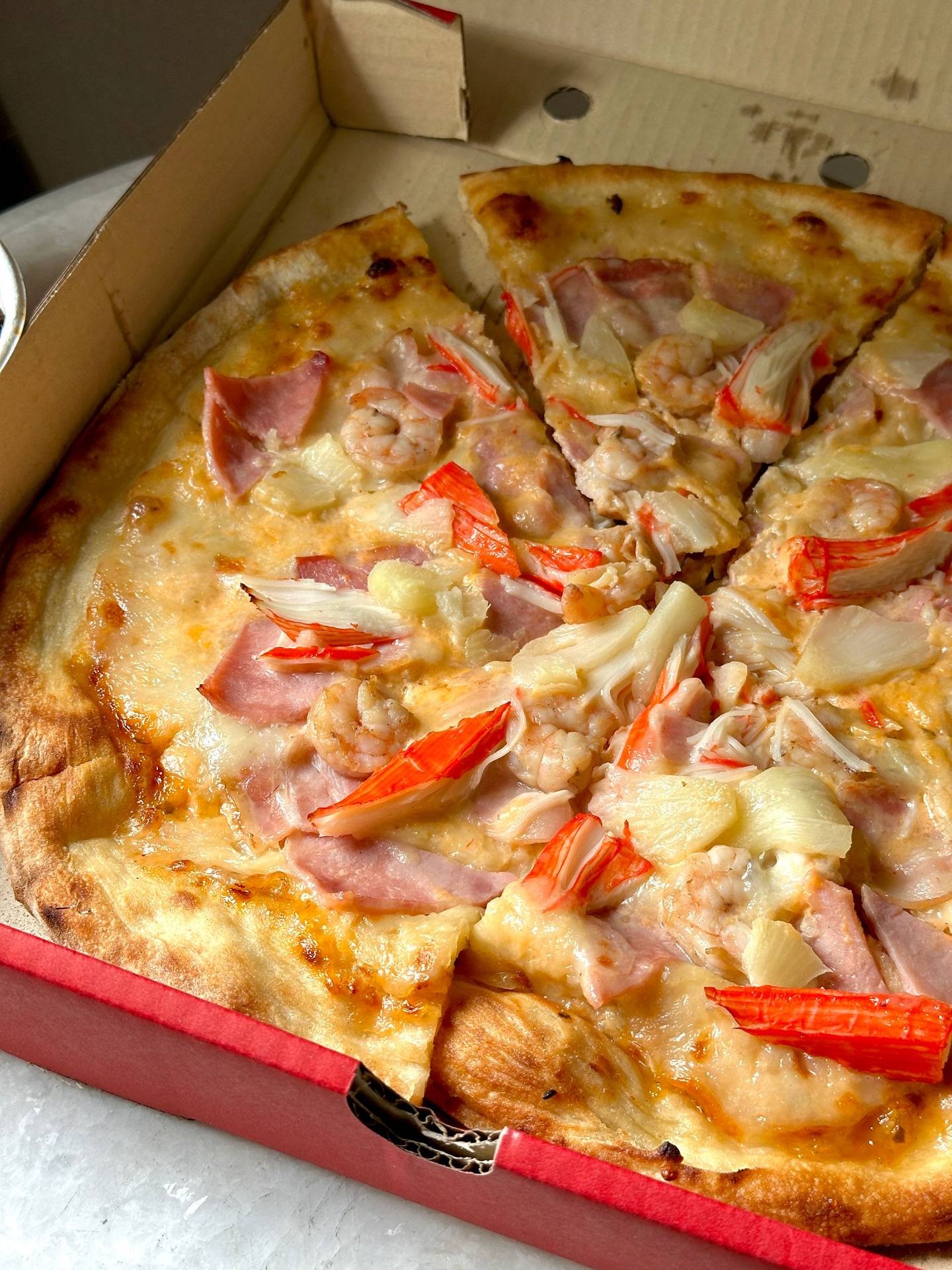 Surf n turf supreme ร้าน Soho Pizza เดอะมอลล์งามวงศ์วาน