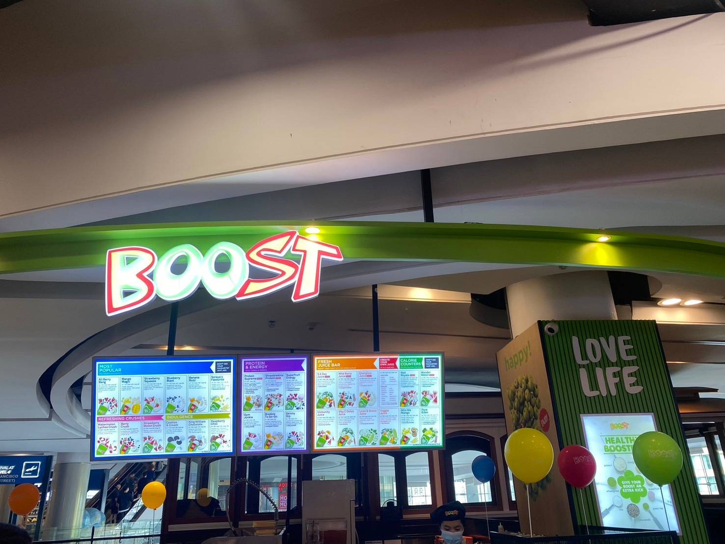 รีวิว Boost Juice Bars Terminal 21