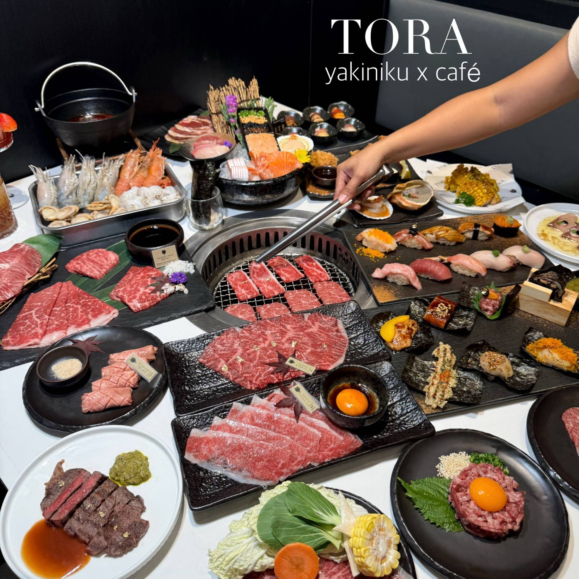 รีวิว Tora Yakiniku x Cafe Crystal Design Center - บุฟเฟต์ที่คุ้มมากก