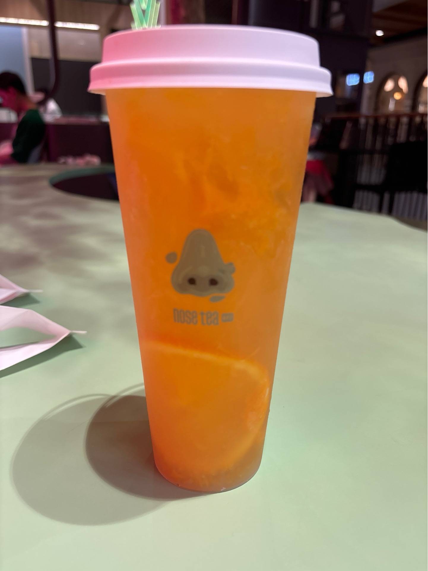 รีวิว Nose tea (โนส ที) สามย่านมิตรทาวน์ - ร้านอยู่ติดเกมโซนเลย เสียงก็ ...