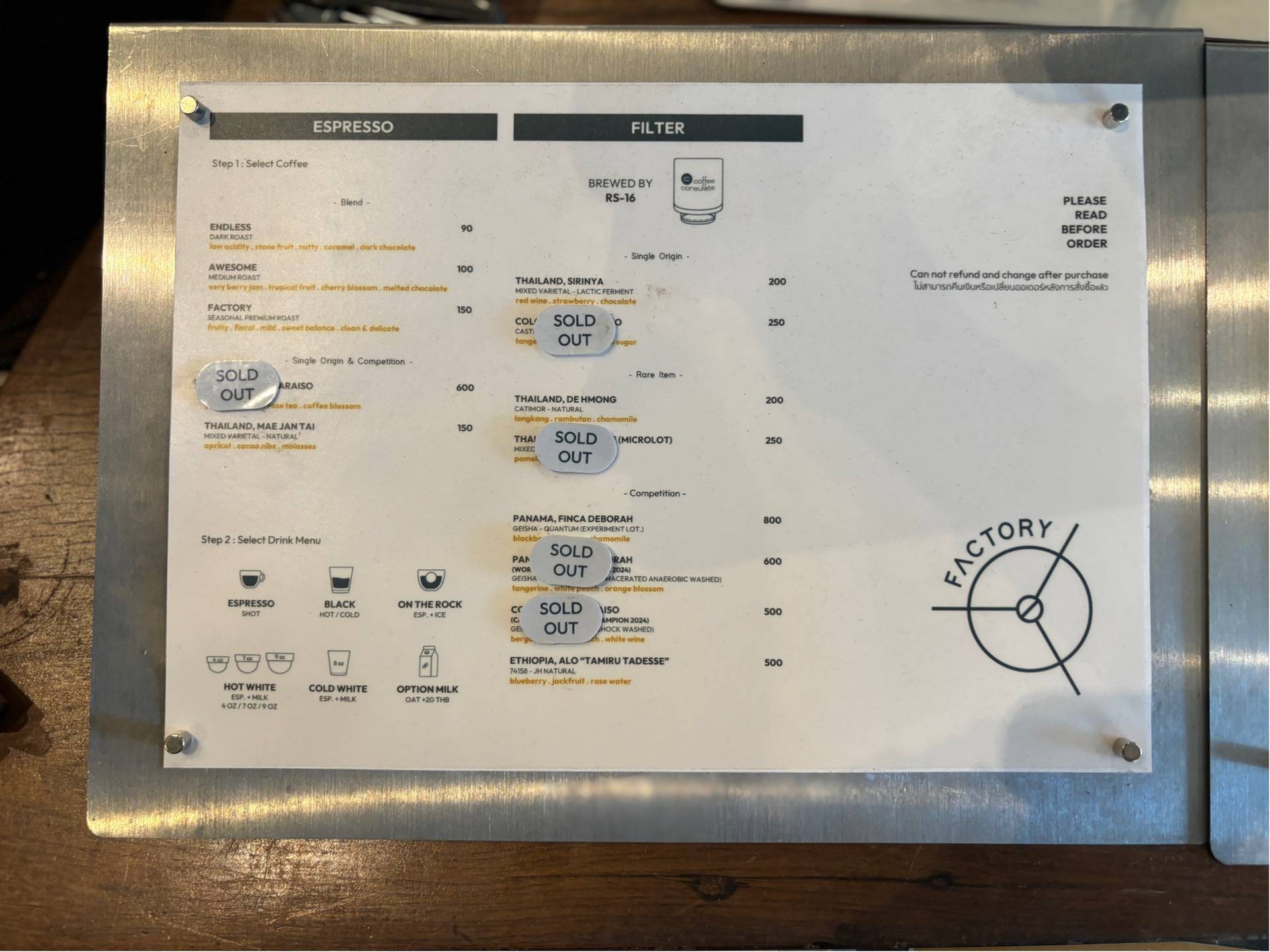 รูป Factory Coffee - BKK พญาไท