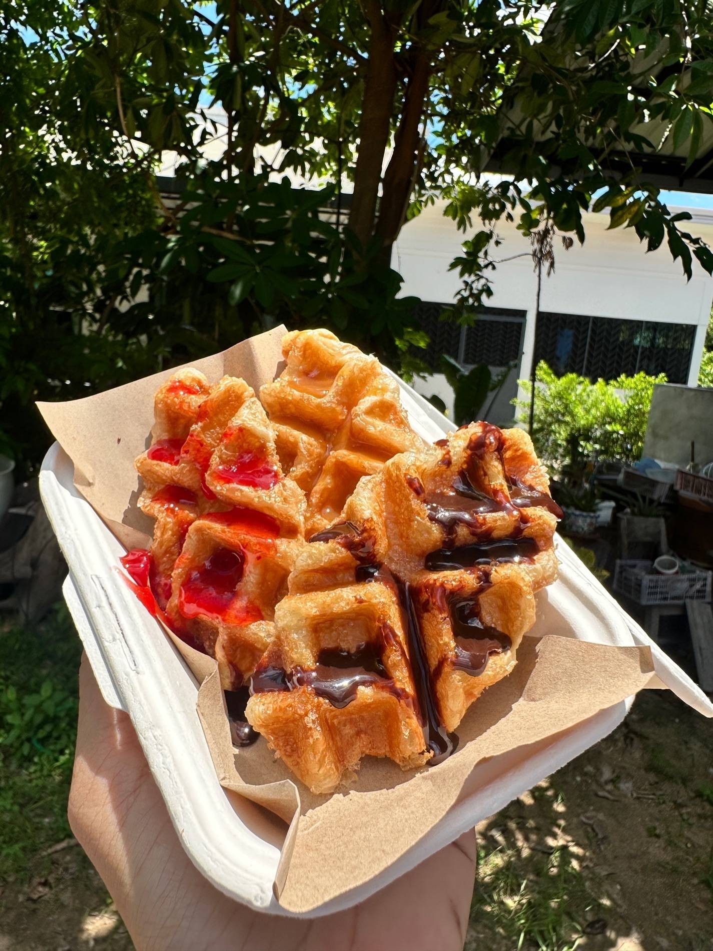 ร้าน N.Croffle วาฟเฟิล🧇ขนมปังเบเกอรี่ | รีวิวร้านอาหาร