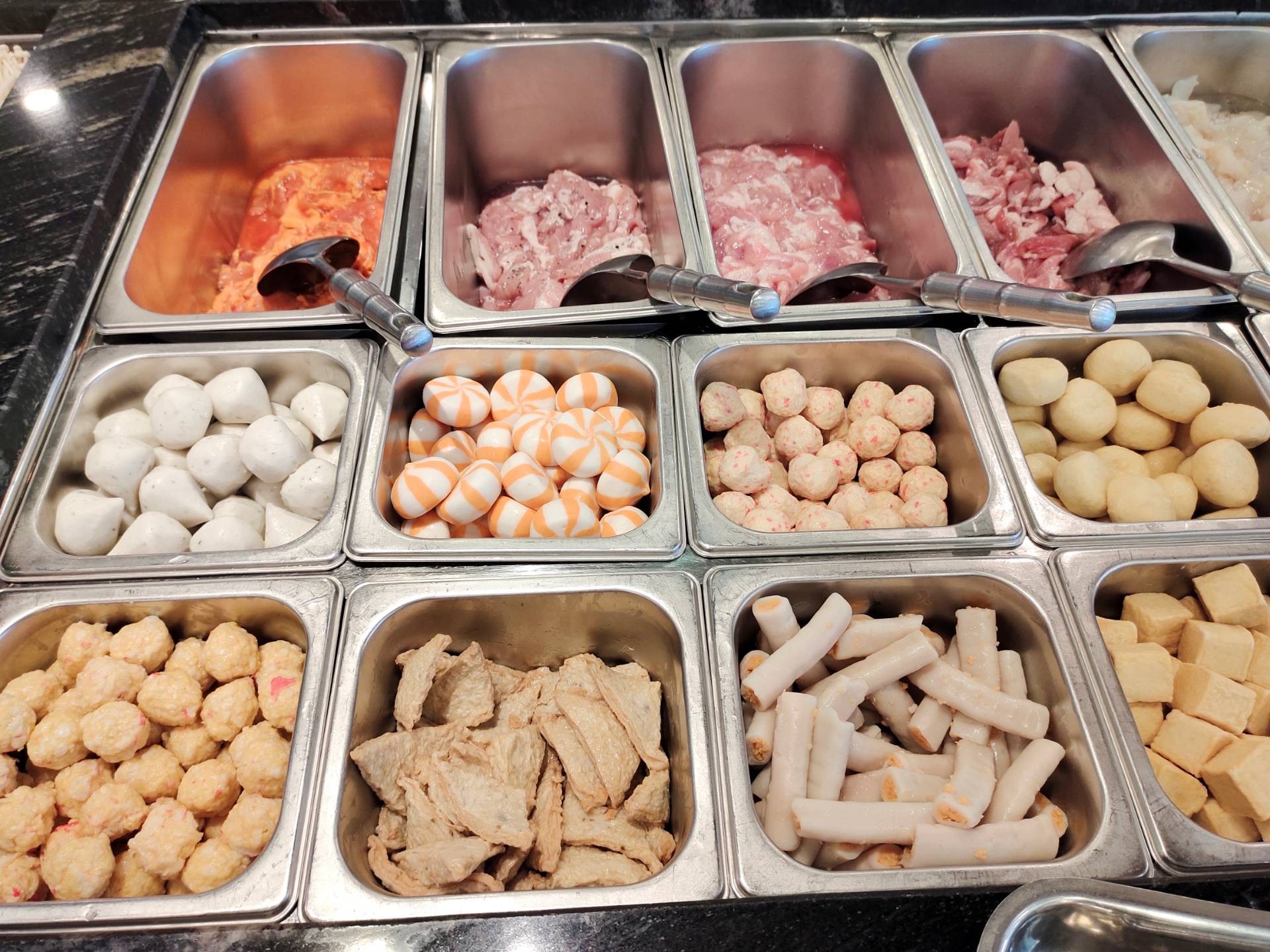 เนื้อต่างๆ ร้าน So Grill And Shabu Big C สมุทรปราการ