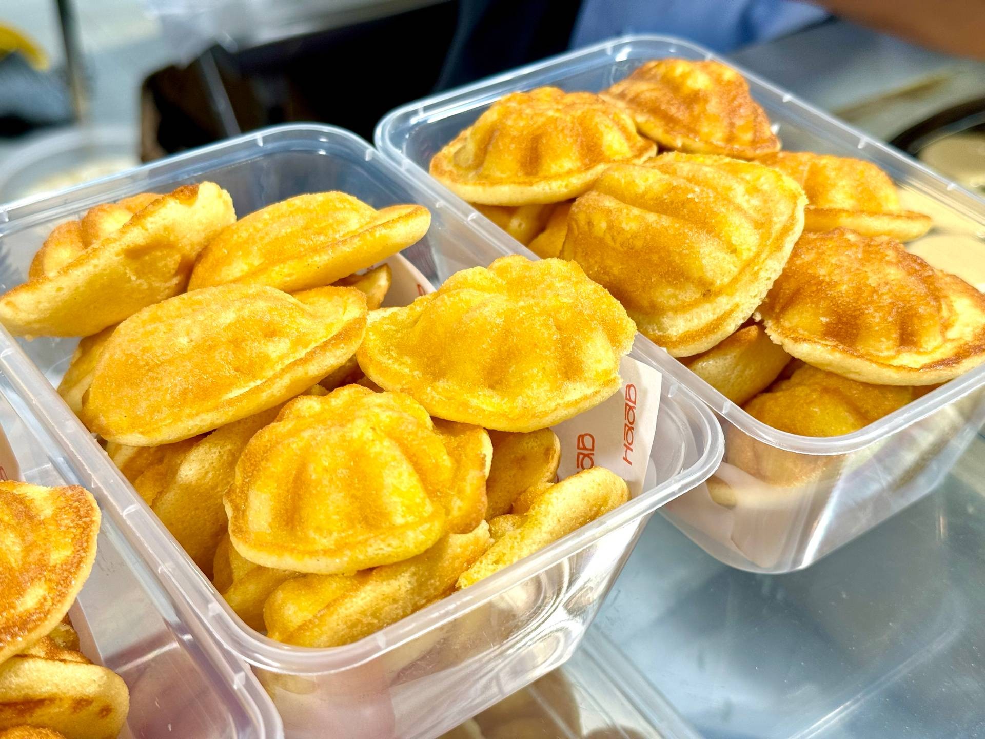 ขนมไข่ไส้เนย ร้าน HAAB ขนมไข่สงขลา ถนนบรรทัดทอง - ตลาดสดธนบุรี ตลาดสดธนบุรี