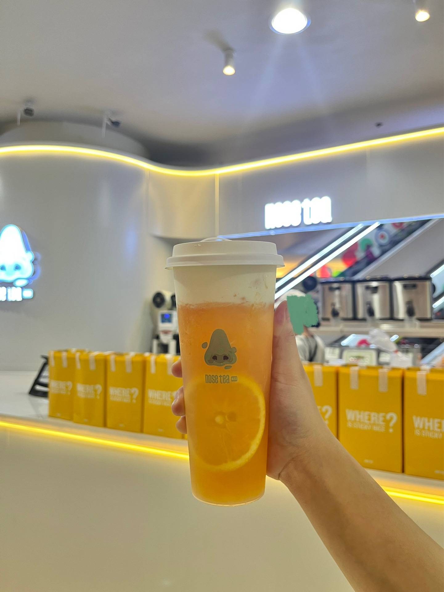 รีวิว Nose tea (โนส ที) สีลมคอมเพล็กซ์ - Nose Tea 👃🏻🧋เครื่องดื่มชาชีสเจ้าดังสาขา📌Silom Complex ...