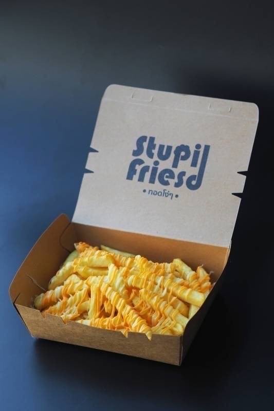 Stupid fries เกี๊ยวซ่าทอด สาขาปั้ม ปตท.หงษ์ชวลิต ถนนสายเอเซีย อ.เมือง ...