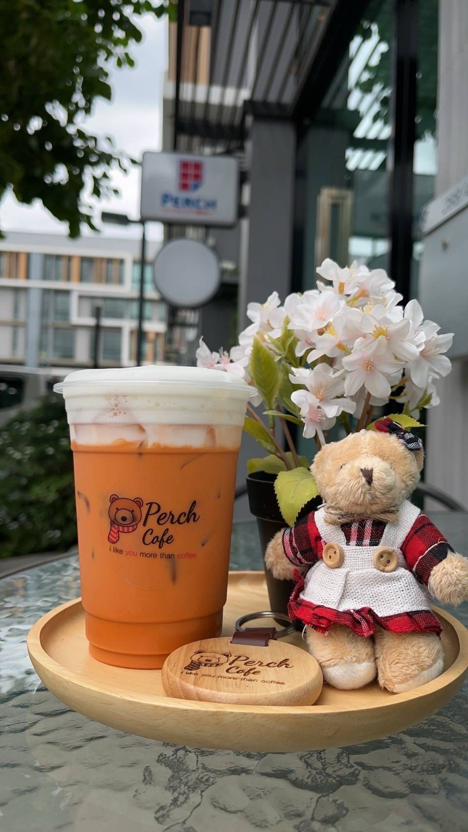 ร้าน ร้านกาแฟ Perch Cafe' สำนักงานใหญ่ | รีวิวร้านอาหาร