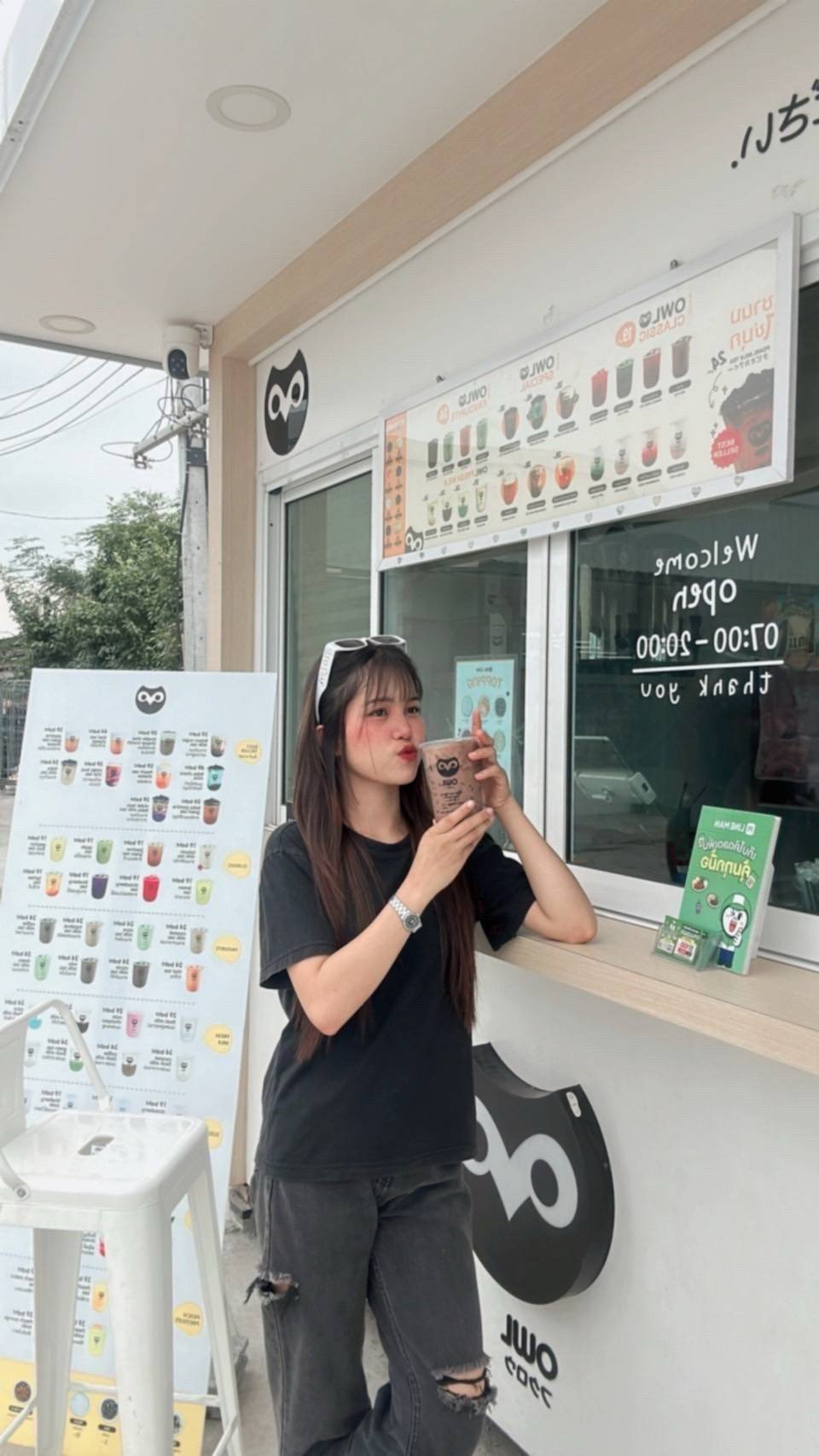 รีวิว อาวน์ชา สาขา Big c place ฉะเชิงเทรา - ชาหอมมากก อร่อยค่า