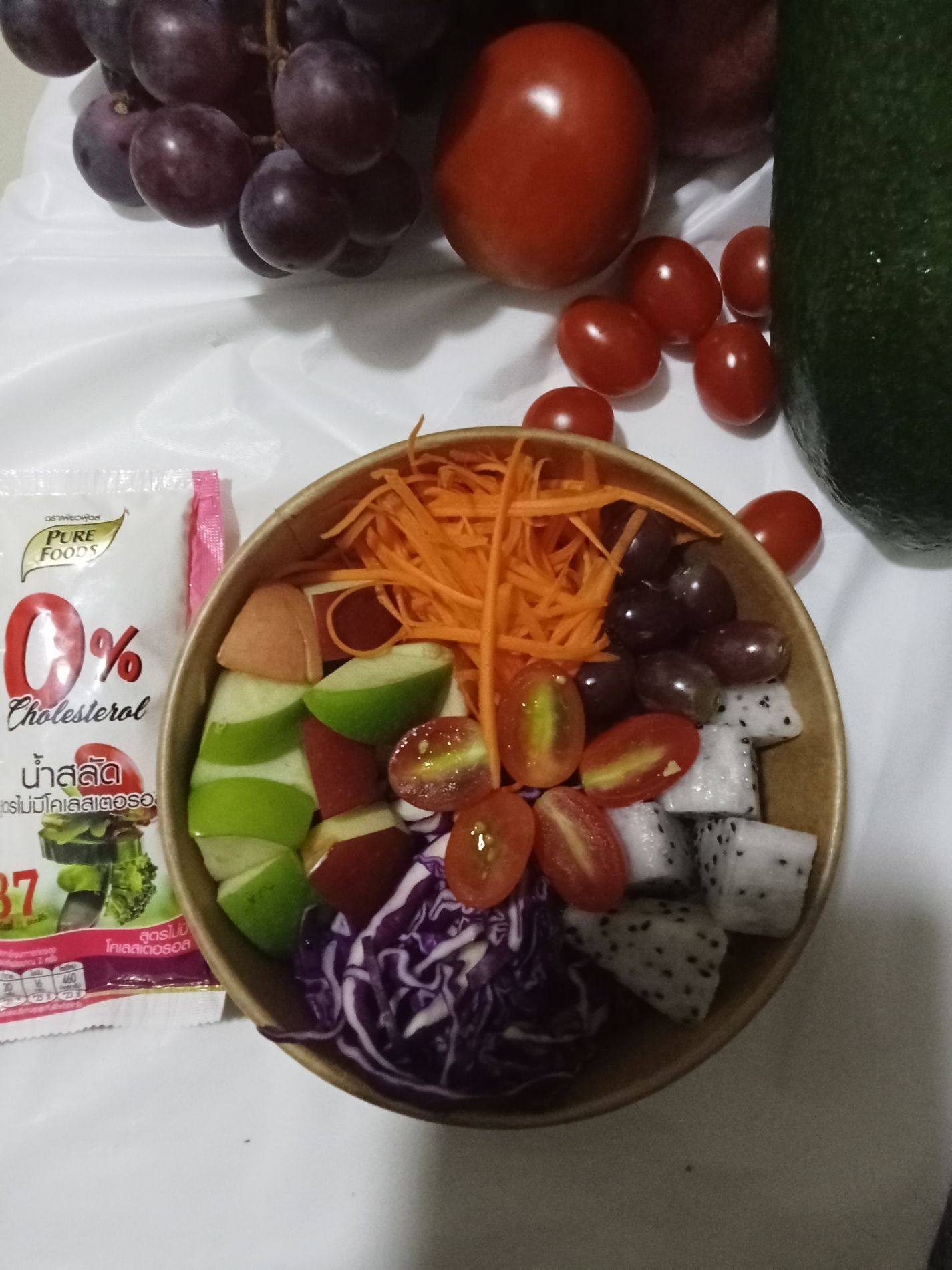 N' Tey Healthy Salad Samui ผักสลัดผลไม้ - สั่งอาหารเดลิเวอรี | Wongnai ...