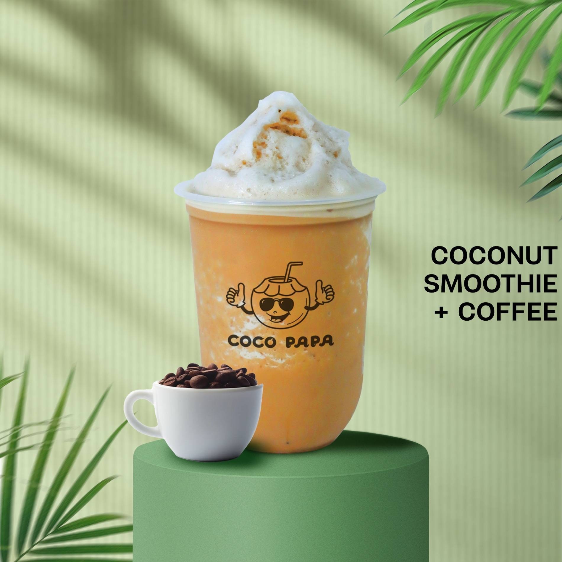 ร้าน Coco Papa น้ำมะพร้าวปั่น สดจากมะพร้าวน้ำหอมแท้ บางรัก | รีวิวร้านอาหาร