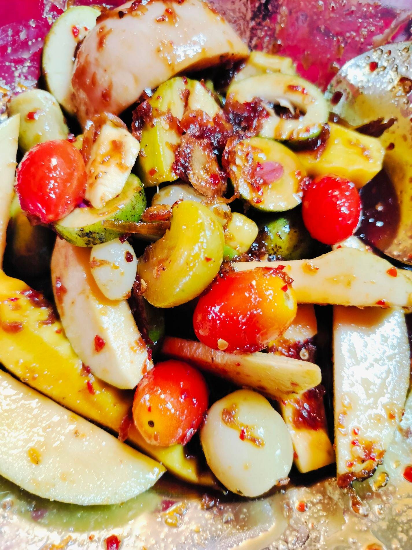 ร้าน บุฟเฟต์ผลไม้น้ำปลาหวานแม่นุ้ยสาขาระยอง | รีวิวร้านอาหาร