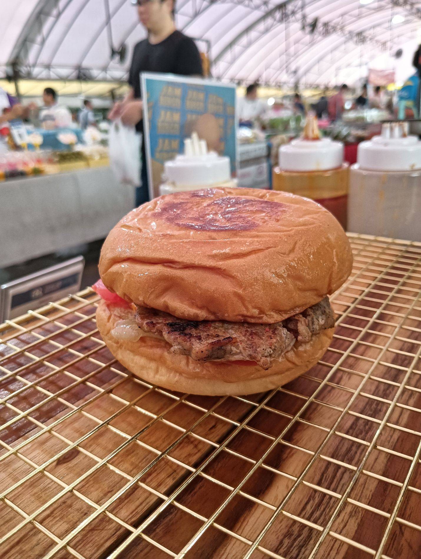 ร้าน Jam Burger สาขาตลาดนัดกระทรวงพาณิชย์ | รีวิวร้านอาหาร