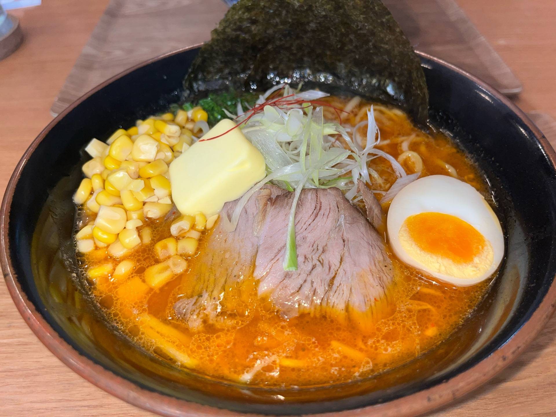 Hokkaido Naruto Miso Butter Corn Ramen ร้าน NARUTO RAMEN Sukhumvit26